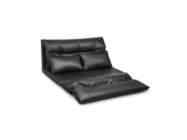 Click here for SlickBlue Foldable PU Leather Leisure Floor Sofa B... prices