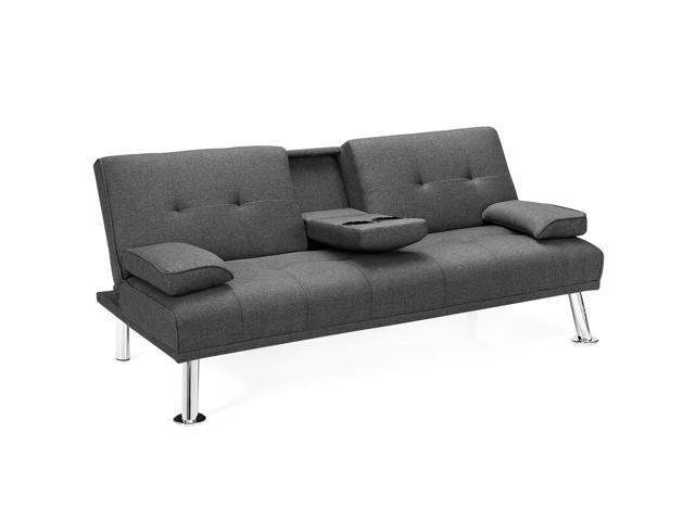 Click here for SlickBlue Convertible Folding Futon Sofa Bed Fabri... prices