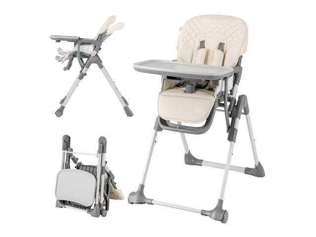 Click here for SlickBlue Foldable High Chair with Footrest and De... prices