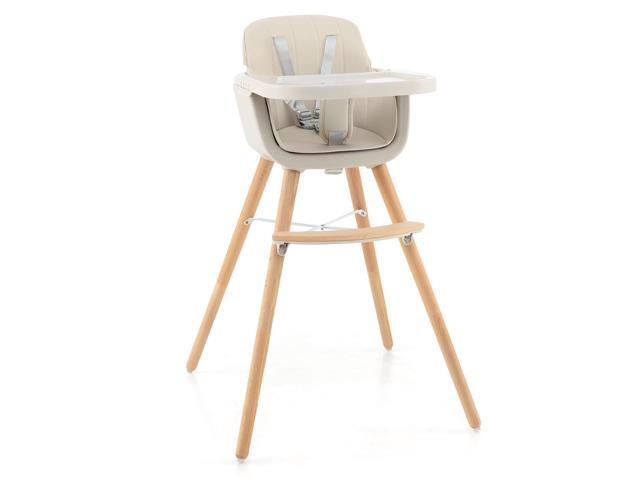 Click here for SlickBlue 3-in-1 Convertible Wooden High Chair wit... prices