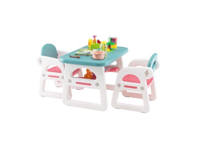 Click here for SlickBlue Kids Table and Chair Set with Building B... prices