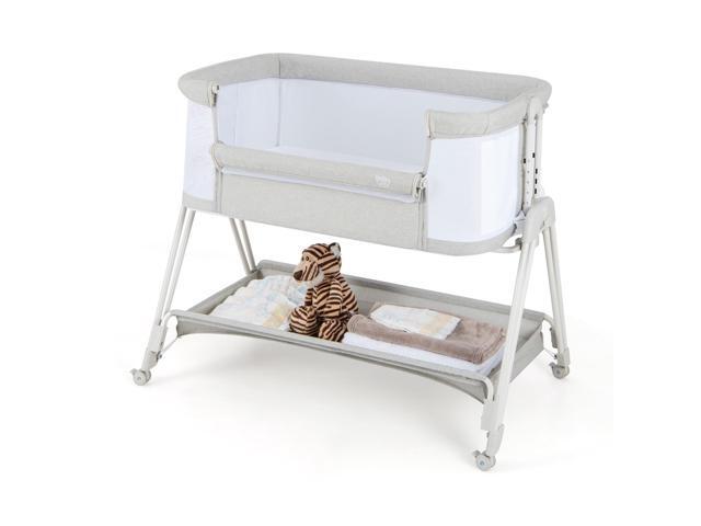 Click here for SlickBlue Baby Portable Bedside Sleeper with 7 Adj... prices