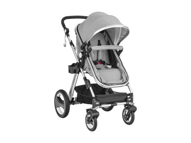 Click here for SlickBlue Folding Aluminum Baby Stroller Baby Jogg... prices