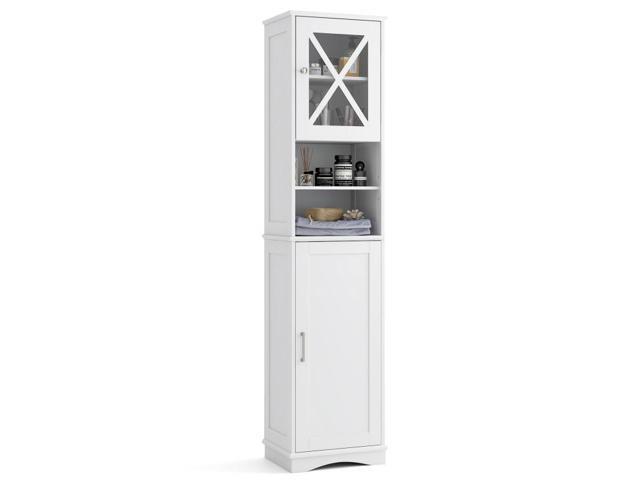 Click here for SlickBlue 67 Inch Tall Bathroom Cabinet Freestandi... prices