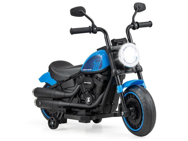 Click here for SlickBlue Kids Electric Motorcycle with Training W... prices