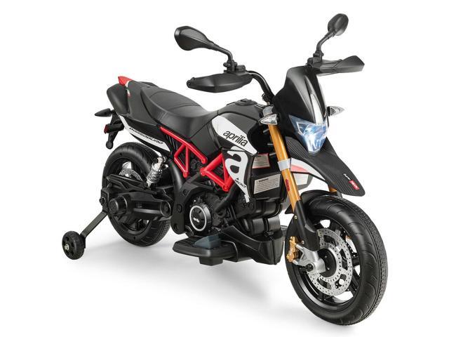 Click here for SlickBlue 12V Kids Ride-On Motorcycle Aprilia Lice... prices