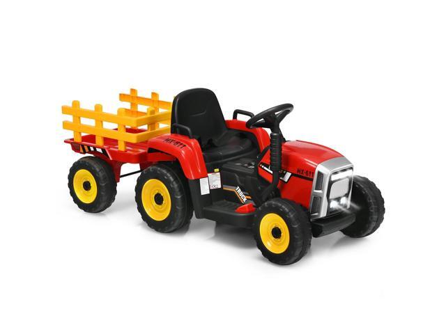 Click here for SlickBlue 12V Ride on Tractor with 3-Gear-Shift Gr... prices