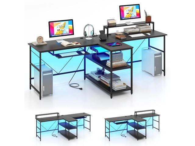 Click here for SlickBlue 2-Person Reversible Computer Desk Long O... prices