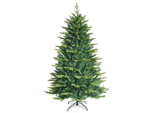 Click here for SlickBlue Pre-lit Artificial Hinged Christmas Tree... prices