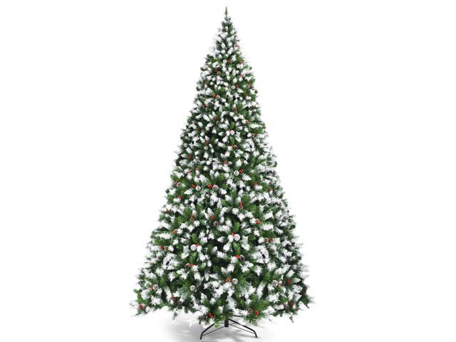 Click here for SlickBlue Pre-Lit Hinged Lifelike Lush Artificial... prices