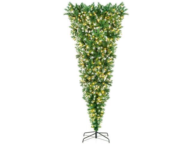 Click here for SlickBlue Pre-Lit Snowy Upside Down Christmas Tree... prices