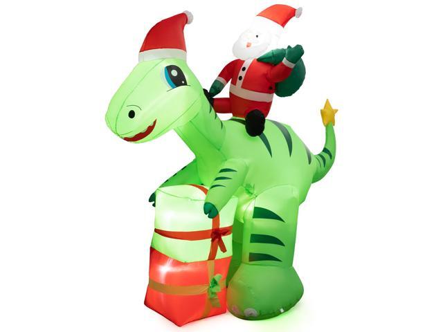 Click here for SlickBlue Lighted Christmas Inflatable Santa Claus... prices