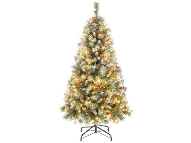 Click here for SlickBlue Hinged Christmas Tree with 450 PVC Branc... prices