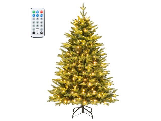 Click here for SlickBlue Artificial Xmas Tree Hinged with 11 Ligh... prices