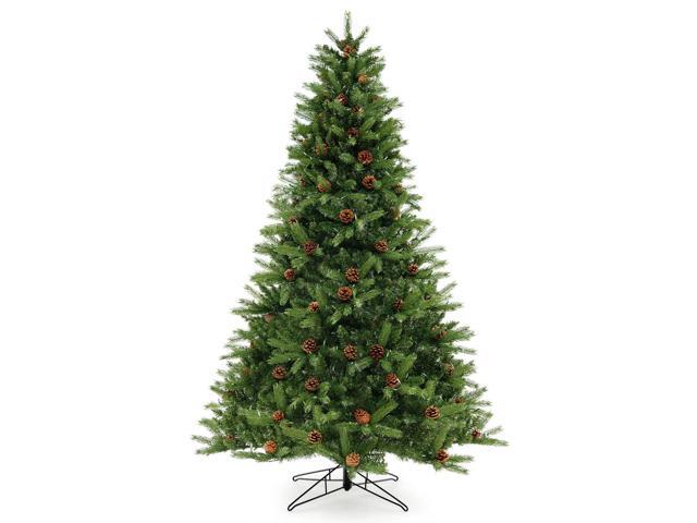 Click here for SlickBlue Artificial Christmas Tree with Pine Cone... prices
