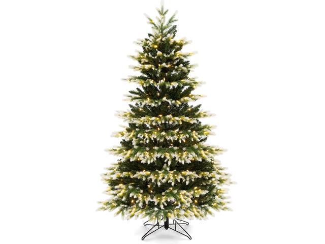 Click here for SlickBlue Hinged Christmas Tree with 350 LED Light... prices