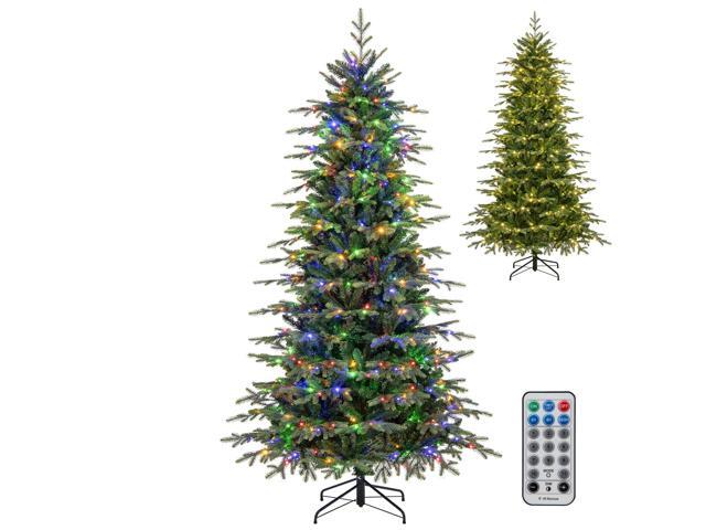 Click here for SlickBlue 7.5 Feet Pre-Lit Artificial Christmas Tr... prices