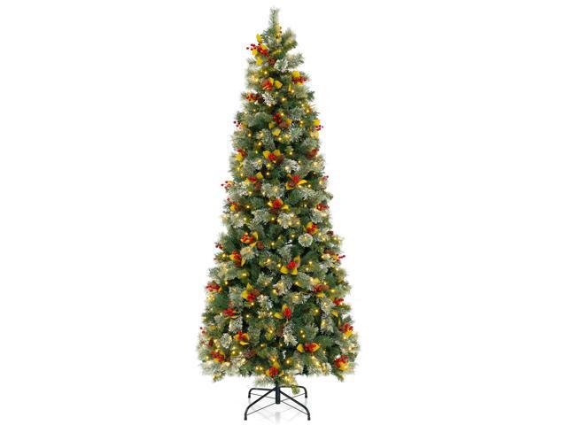 Click here for SlickBlue 7.5 FT Pre-Lit Artificial Christmas Tree... prices