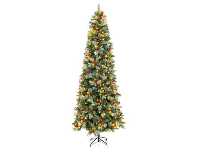 Click here for SlickBlue 9 FT Pre-Lit Artificial Christmas Tree w... prices