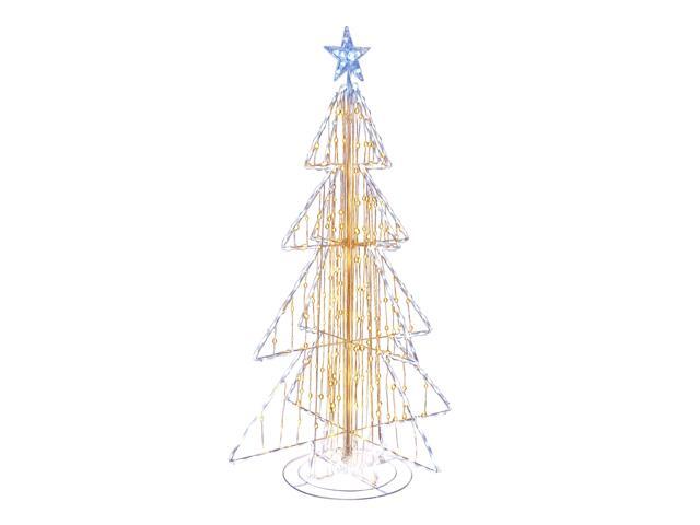 Click here for SlickBlue 5 Feet Animated Christmas Tree with Warm... prices