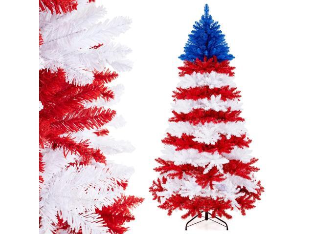 Click here for SlickBlue 7.5 Feet Artificial Christmas Tree with... prices