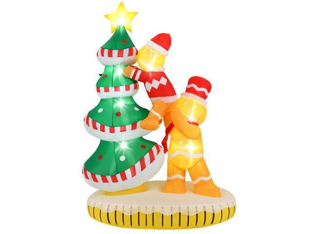 Click here for SlickBlue 7 Feet Inflatable Christmas Tree with 7... prices