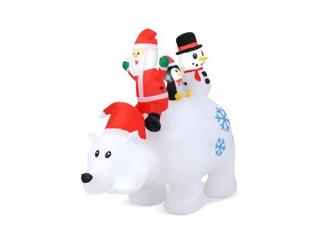 Click here for SlickBlue 6 Ft Christmas Inflatable with Lights An... prices