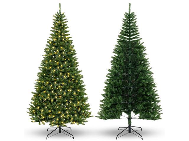 Click here for SlickBlue 8 FT Corner Artificial Christmas Tree wi... prices