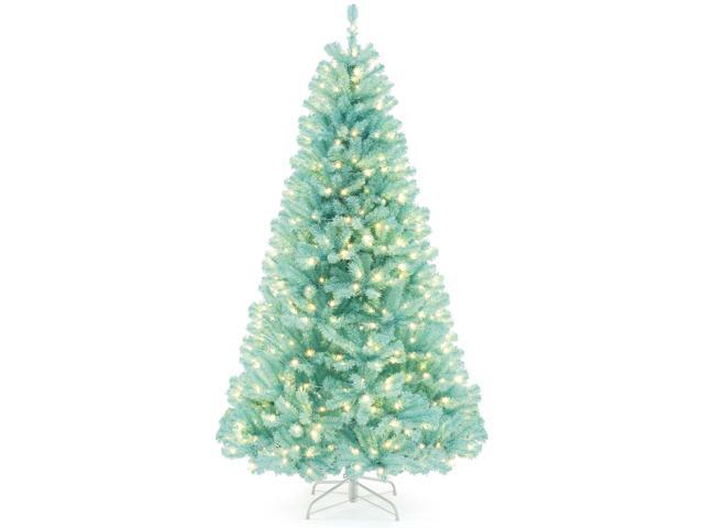 Click here for SlickBlue 7 FT Blue Artificial Christmas Tree with... prices