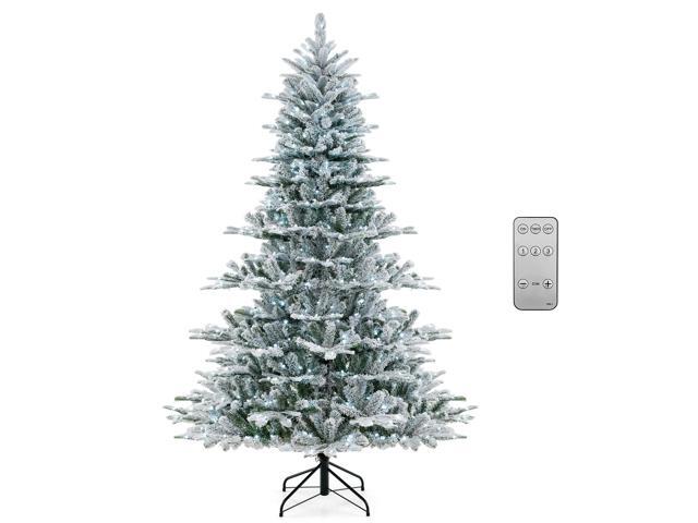 Click here for SlickBlue 7 Feet Snow Flocked Artificial Christmas... prices