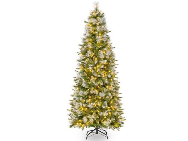 Click here for SlickBlue 6 FT Artificial Christmas Tree with Warm... prices