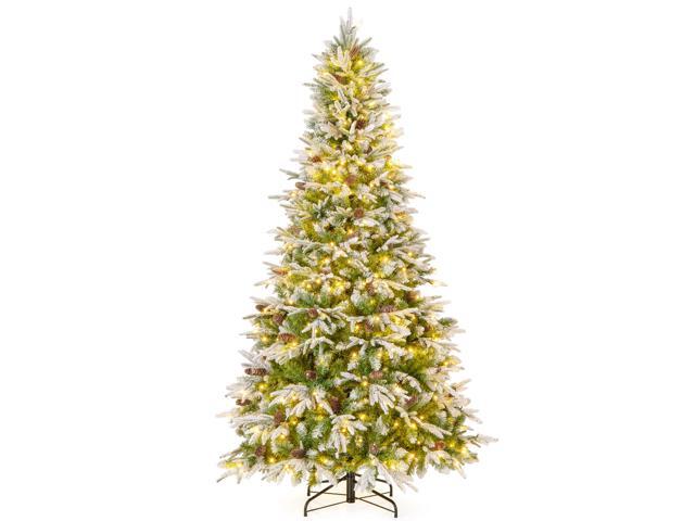 Click here for SlickBlue 7.5 FT Pre-Lit Artificial Christmas Tree... prices