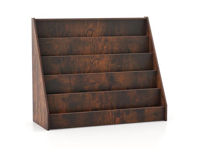 Click here for SlickBlue 5-Tier Kids Bookshelf with Deep Compartm... prices