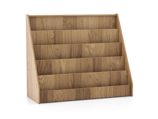 Click here for SlickBlue 5-Tier Kids Bookshelf with Deep Compartm... prices