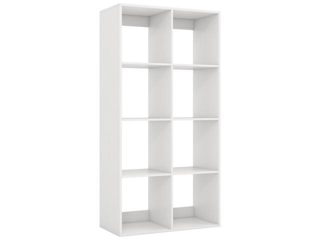 Click here for SlickBlue 8 Cube Bookshelf with Back Guardrail for... prices