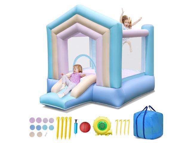Click here for SlickBlue Kids Bounce House with Slide and Basketb... prices