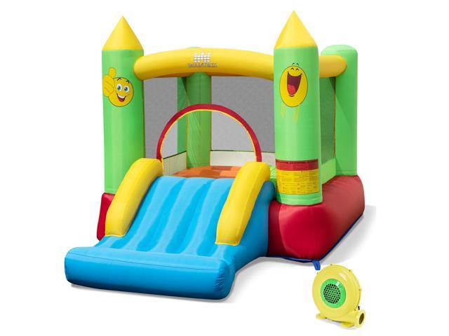 Click here for SlickBlue Inflatable Bounce House Kids Blow-up Bou... prices