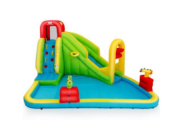 Click here for SlickBlue Inflatable Splash Jump Slide Water Bounc... prices