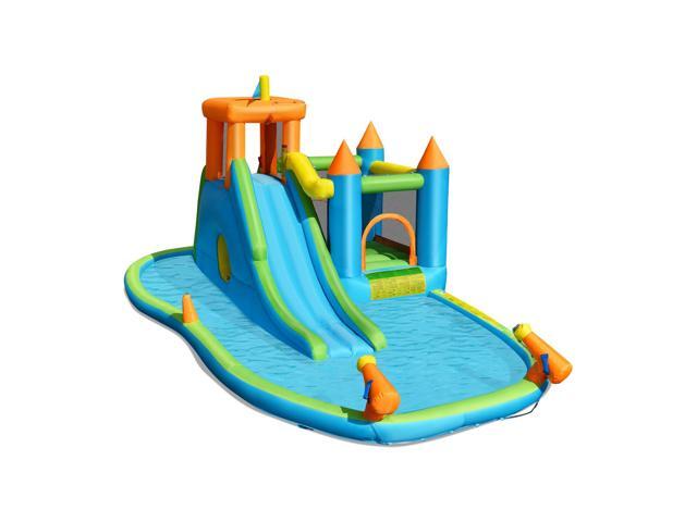 Click here for SlickBlue Inflatable Water Slide with Bounce House... prices