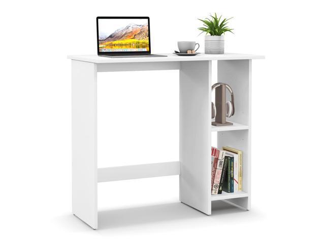 Click here for SlickBlue Small Computer Desk with Storage and Adj... prices
