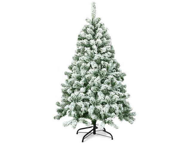 Click here for SlickBlue 4.5 Feet Snow Flocked Artificial Christm... prices