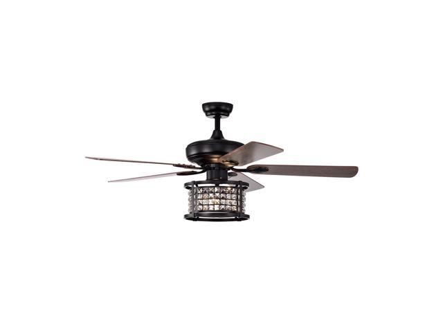 Click here for SlickBlue 52 Inch 3-Speed Crystal Ceiling Fan Ligh... prices