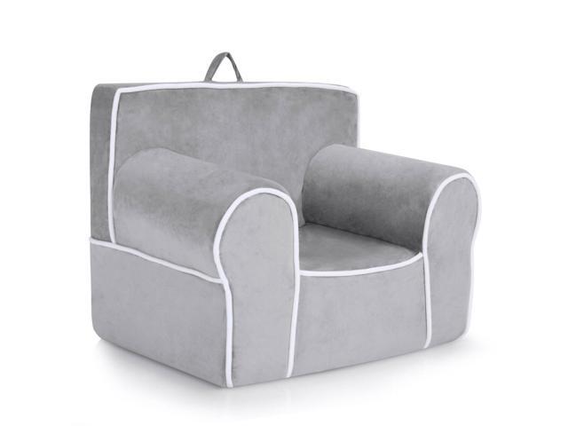 Click here for SlickBlue Upholstered Kids Sofa with Velvet Fabric... prices