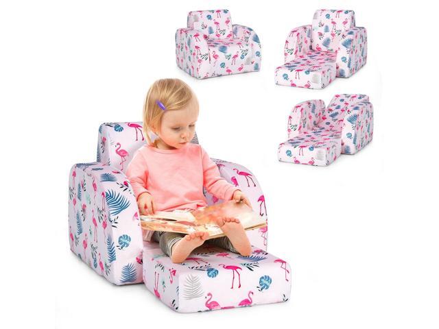 Click here for SlickBlue 3-in-1 Convertible Kid Sofa Bed Flip-Out... prices