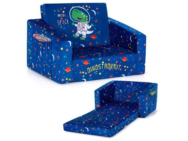 Click here for SlickBlue 2-in-1 Convertible Kids Sofa with Velvet... prices