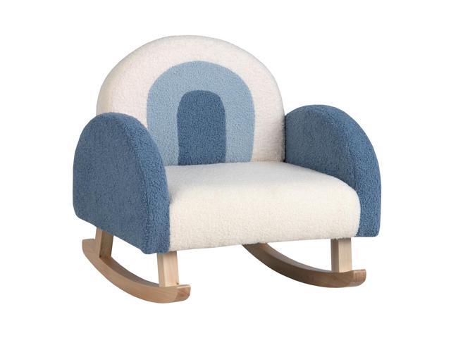 Click here for SlickBlue Kids Rocking Chair Children Velvet Uphol... prices