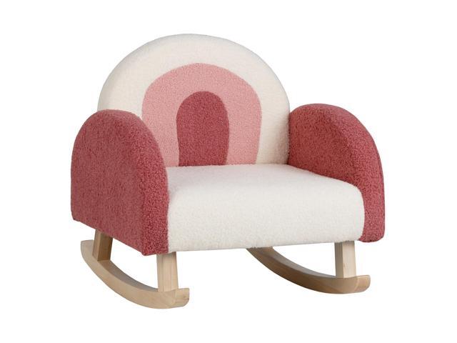 Click here for SlickBlue Kids Rocking Chair Children Velvet Uphol... prices