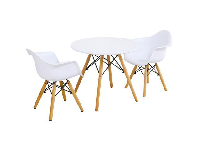 Click here for SlickBlue 3 Pieces Kids Modern Round Table Chair S... prices