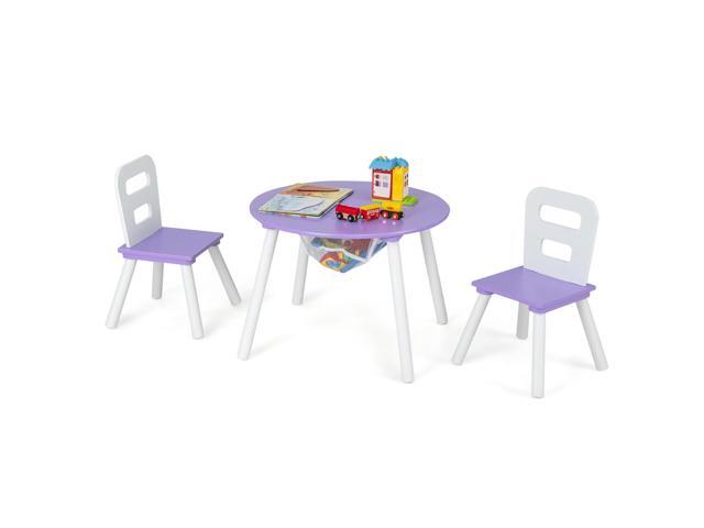 Click here for SlickBlue Wood Activity Kids Table and Chair Set w... prices