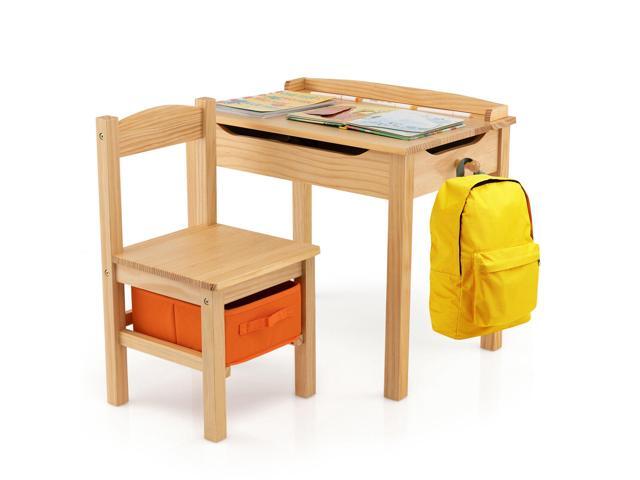 Click here for SlickBlue Wood Activity Kids Table and Chair Set w... prices